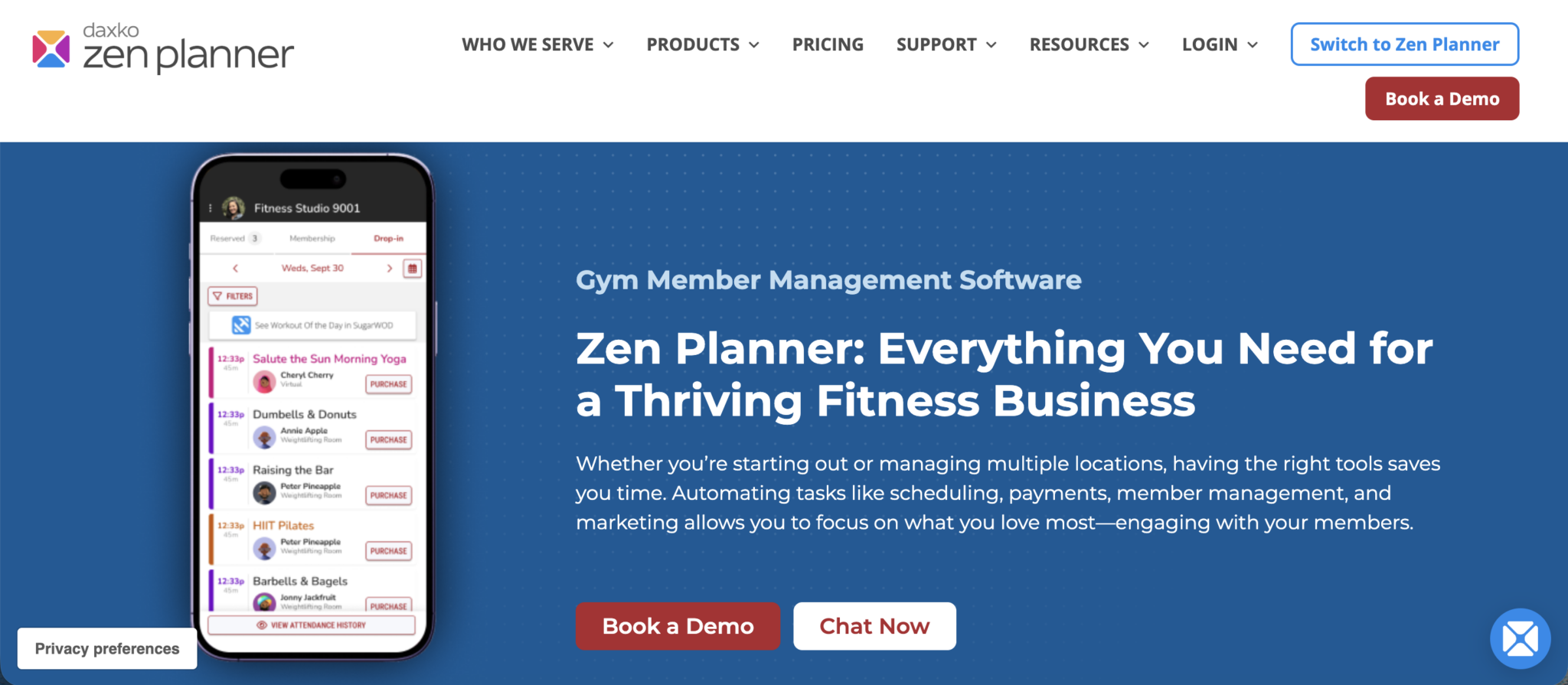 Best Fitness Class Scheduling Software - Boutique Fitness and Gym ...
